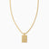 Gold Letter Initial Chain and Pendant Necklace | Uncommon James