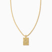 Gold Letter Initial Chain and Pendant Necklace | Uncommon James